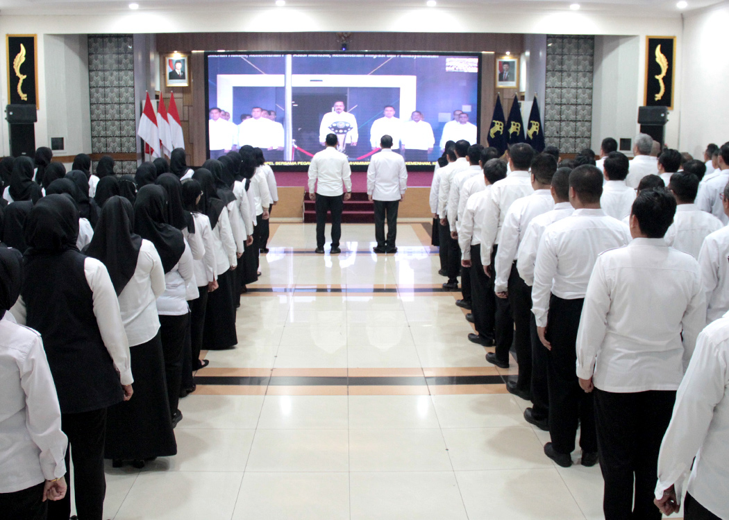 Kanwil Kemenkum Jabar Ikuti Apel Bersama Kementerian, Menteri Imigrasi & Pemasyarakatan Tekankan ...